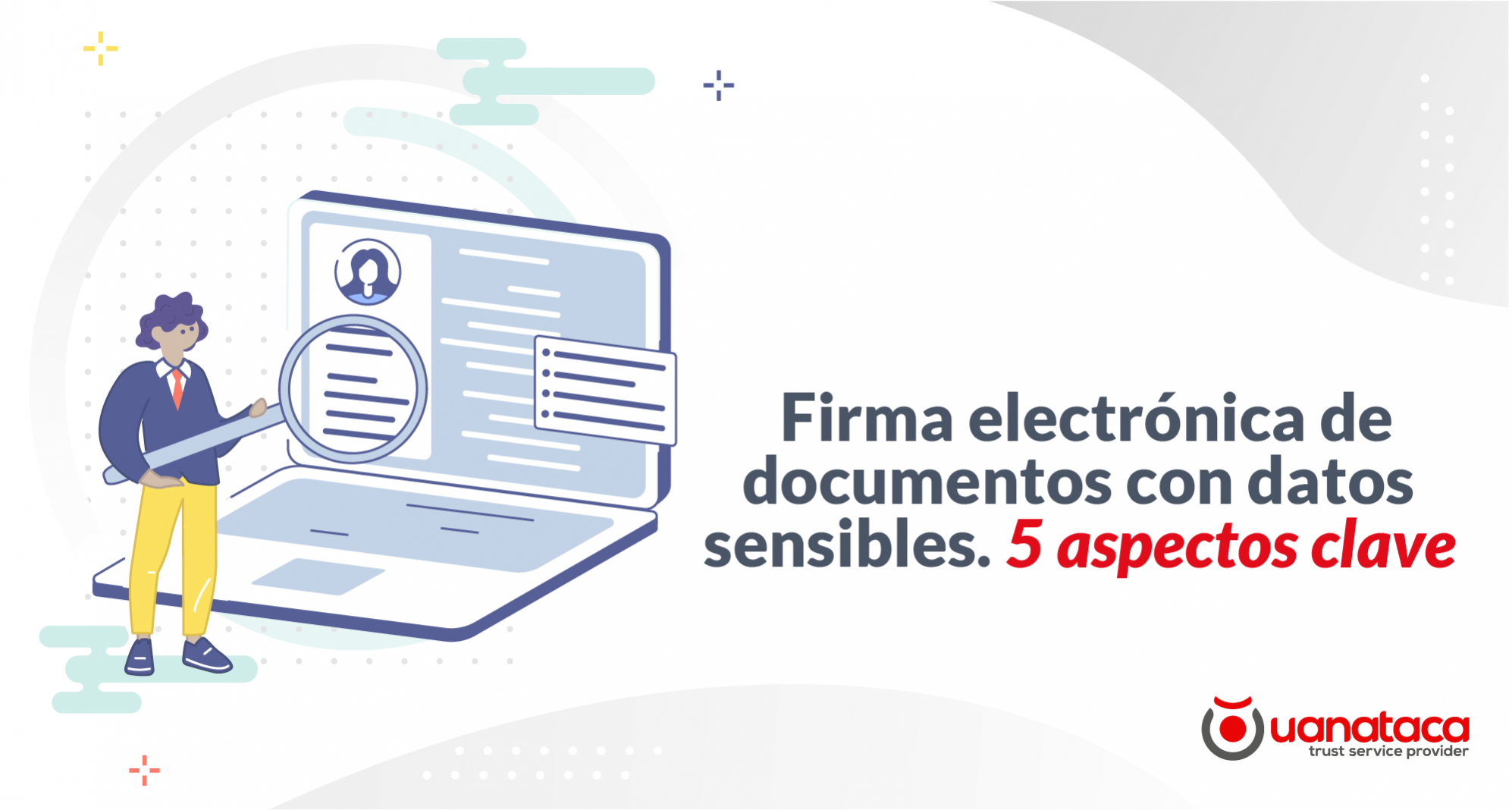5️⃣ aspectos clave para la firma electrónica de documentos con datos ...