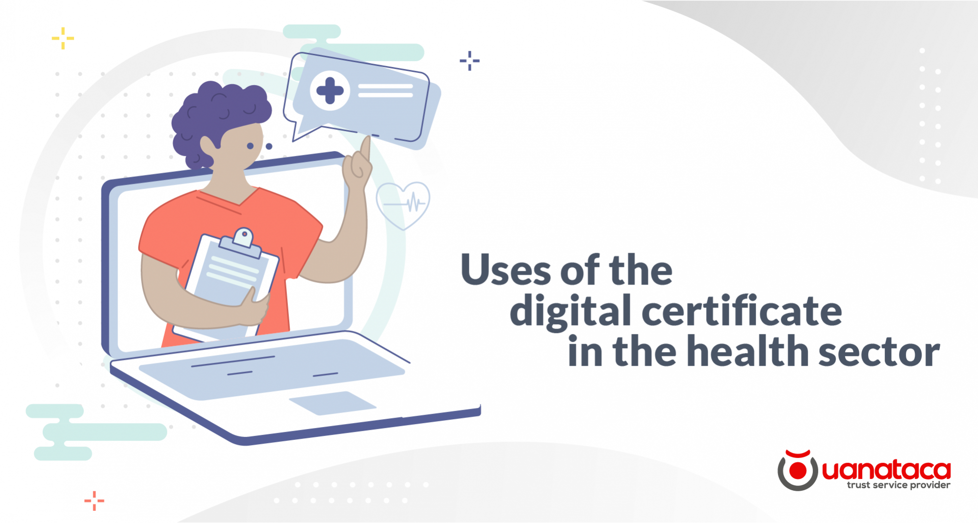 Uses of the digital certificate in the health sector | Uanataca
